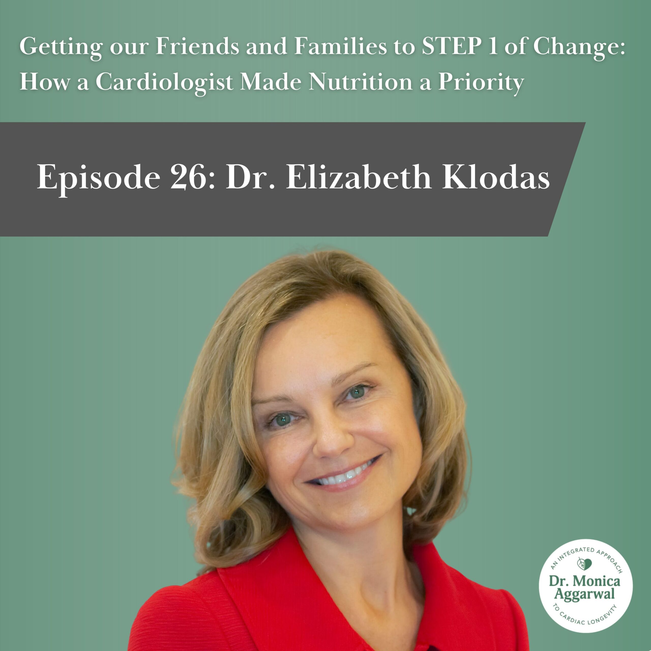 Getting Friends and Family to "Step One" of Change with Dr Liz Klodas